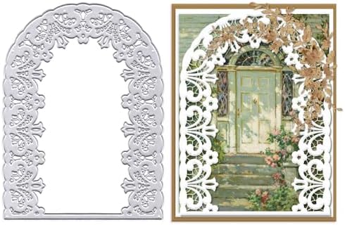 Amazon.com: Qoiseys Arch Metal Die Cuts for Card Making,Cutting Dies ...