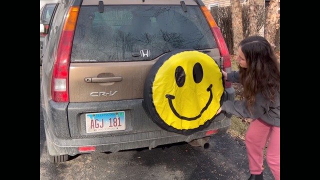 Camper Queen Classy Sassy Camping Spare Tire Cover Thickening Leather ...