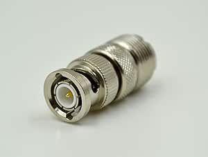 Amazon | BNCP-MJ 変換アダプタ- 50Ω BNC-M TEC-BNCP-MJ | TEC-PARTS | 変換アダプター・変換プラグ