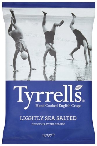 Amazon.com: Tyrells Lightly Salted Chips 150 g (Pack of 12)