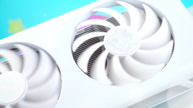 MAXSUN NVIDIA GeForce RTX4060 Anime White GPU グラフィックボード