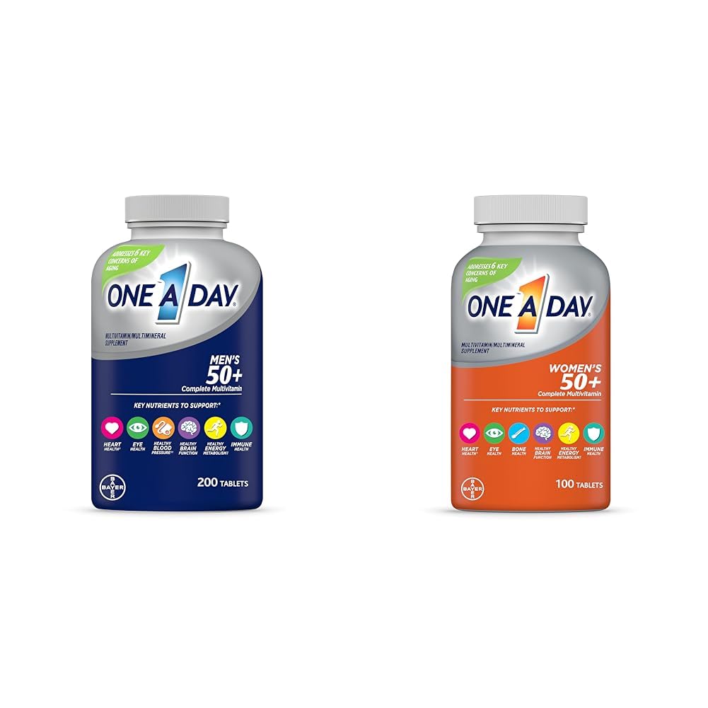 ONE A DAY Men’s 50+ Healthy Advantage Multivitamin, Multivitamin ...