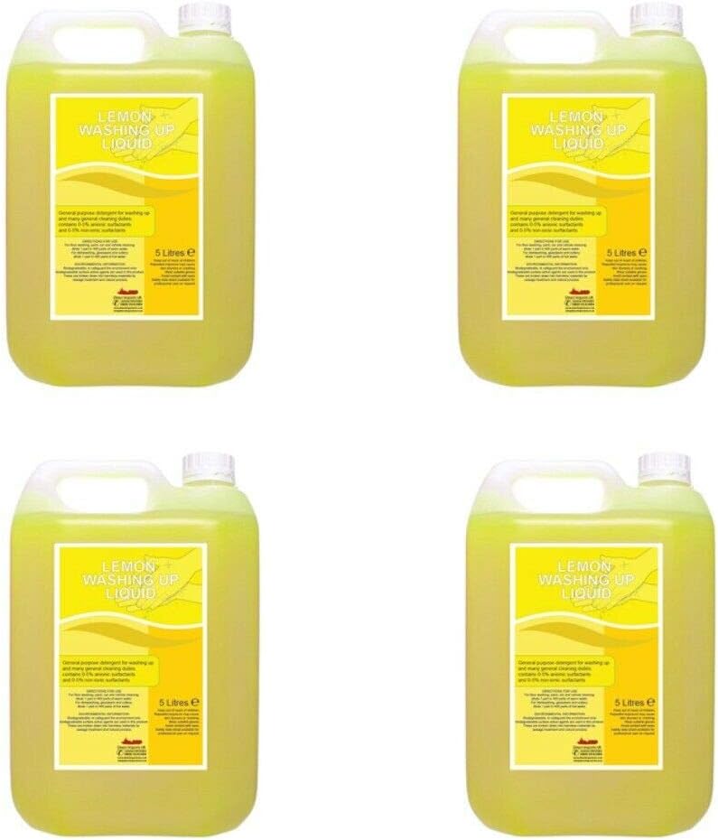 We Can Source It Ltd - Concentrated Lemon 5L Washing Up Liquid - For ...