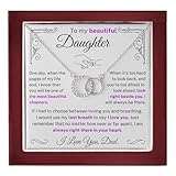 ・ブランド:Metal Shines・製造元/メーカー部品番号:PP001・✅ 💖 娘へのメタルシャイニングネックレス – 心のこもったメッセージカード付きの感傷的な贈り物。いつも彼女のためにそこにいることを思い出させてくれます。・✅ ✨ ...