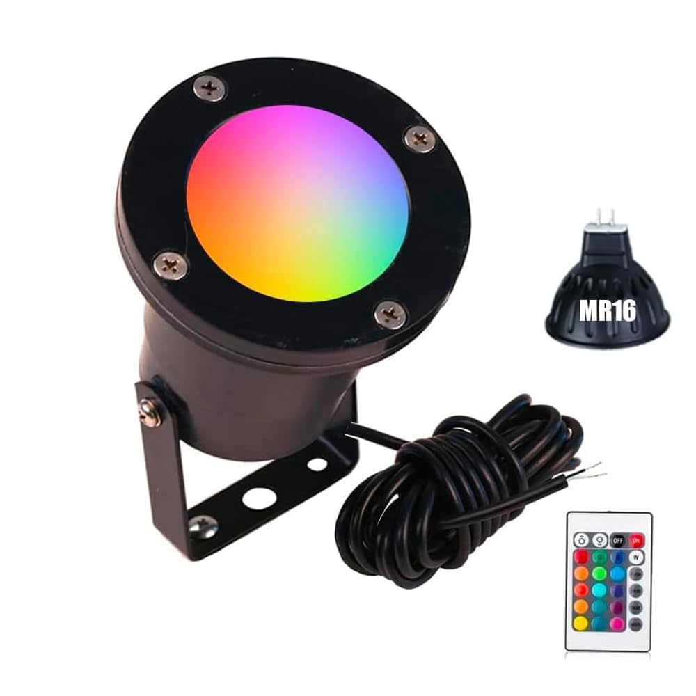 Amazon.com: Makergroup 12V RGB Pond Light Underwater, RGB+Warm White ...