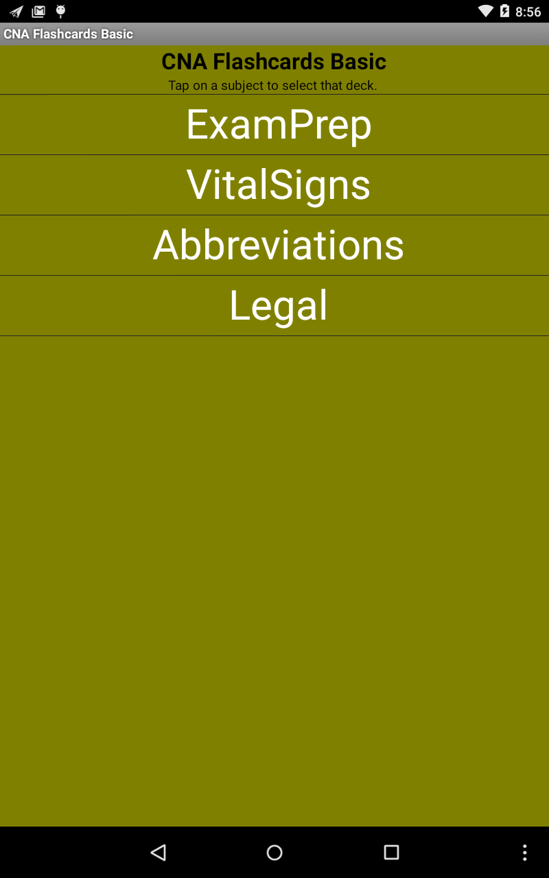 CNA Flashcards Basic - App on Amazon Appstore