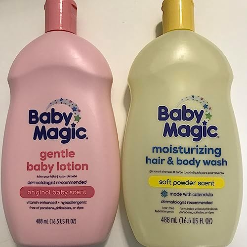 Amazon.com: Baby Magic Moisturizing Hair & Body Wash, 16.5 Fl Oz : Baby