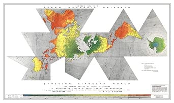 Fuller Projection Dymaxion Air-ocean World: R. Buckminster Fuller ...