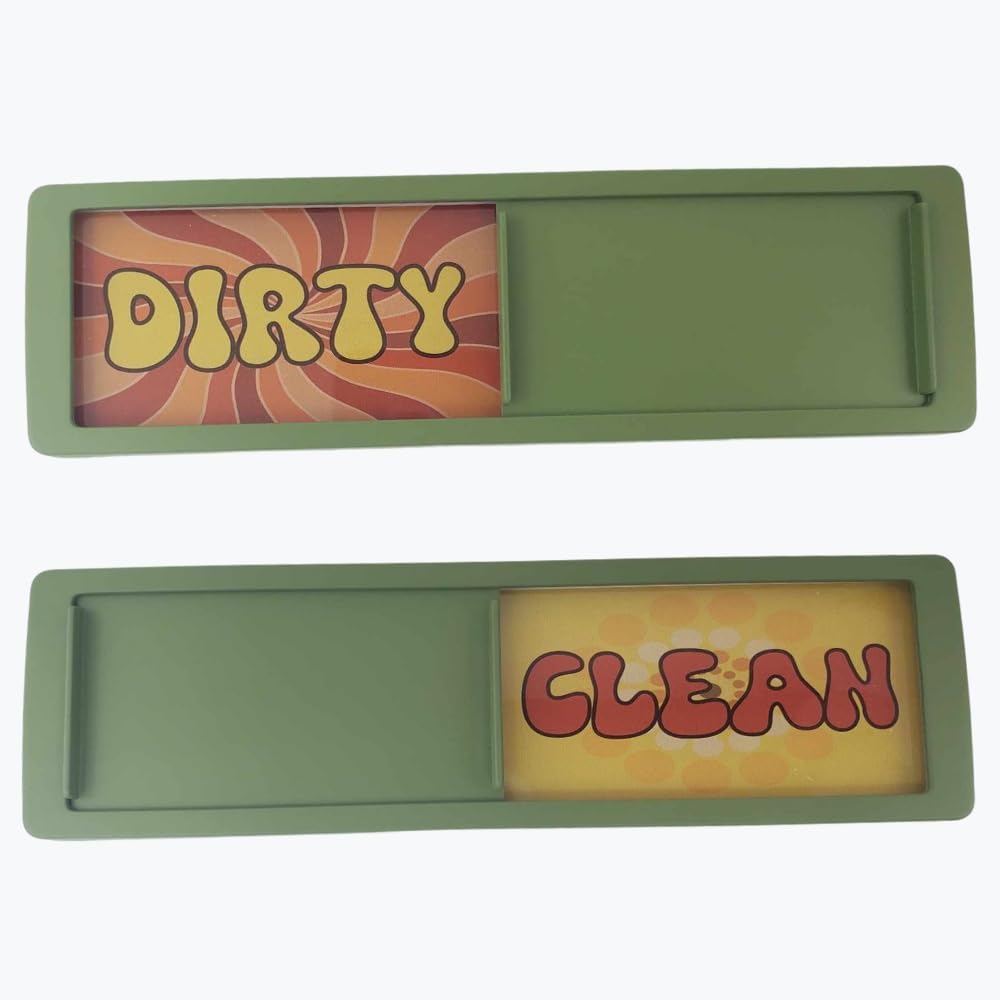 Amazon.com: Funny Kitchen Gadgets Clean and Dirty Sign for Dishwasher ...