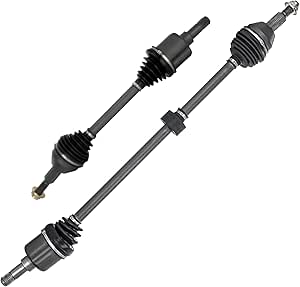 Amazon.com: Detroit Axle - 3.3L Pair Front CV Axle Shafts for 2008-2010 ...
