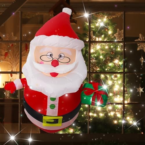Amazon.com: 8FT L Christmas Inflatables Outdoor Decoration,5.3FT H ...