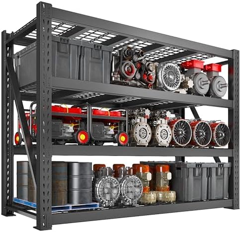 Amazon.com: Pro-Lift Garage Storage Shelves - Heavy Duty 4-Tier ...