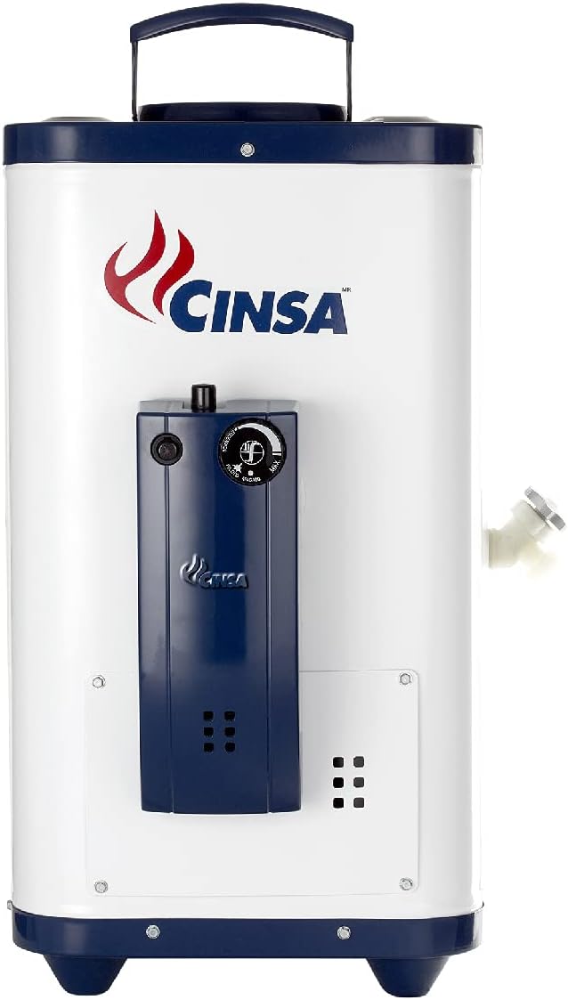 Cinsa Calentador de Agua Rápida Recuperación para 1 servicio, 6 Litros ...