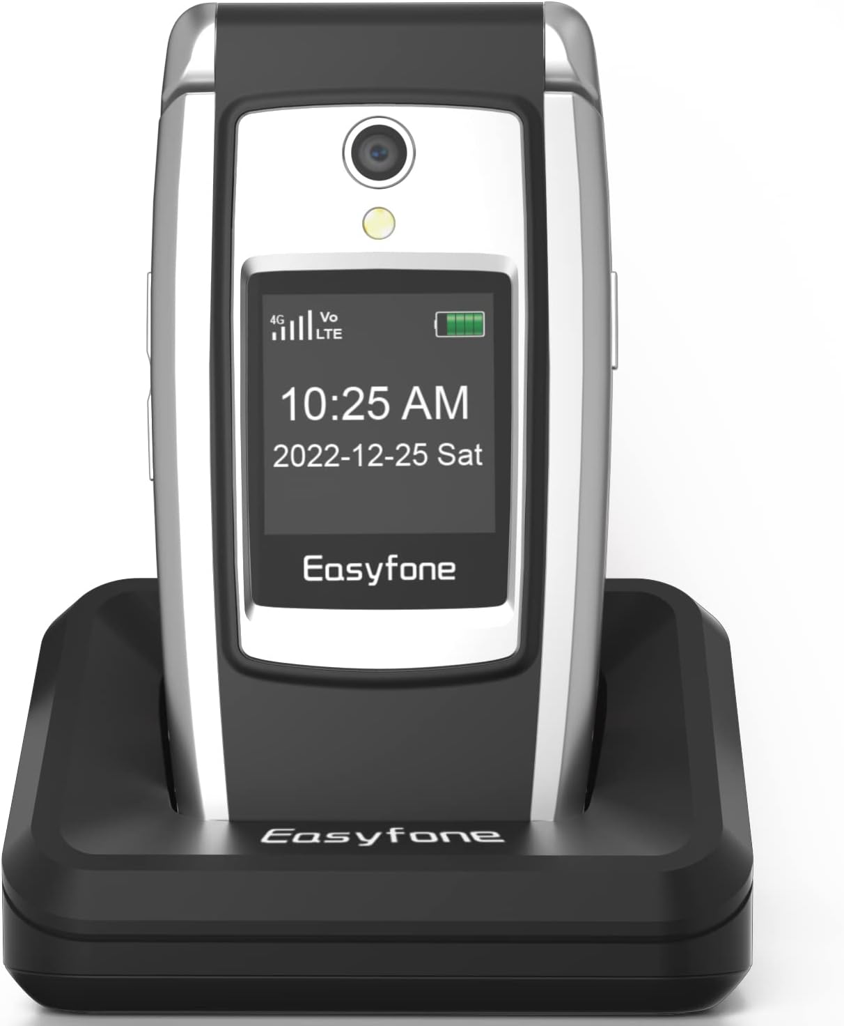 Easyfone T300 4G Unlocked Senior Flip Cell Phone | Sim Card Included ...