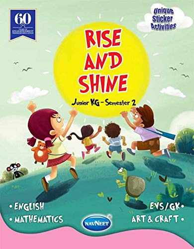 Buy Navneet Rise and Shine Semester Books : JR.KG. Semester 2 |English ...