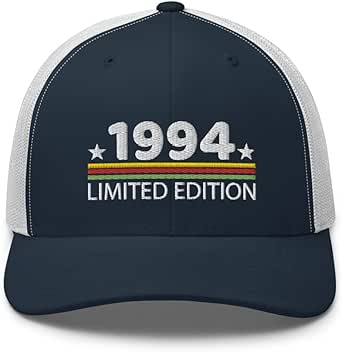 94 1994 Vintage Retro Embroidered Trucker Hat Cap 28th Birthday Unisex ...