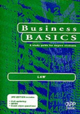 Law (Business Basics): BPP: 9780751721263: Amazon.com: Books