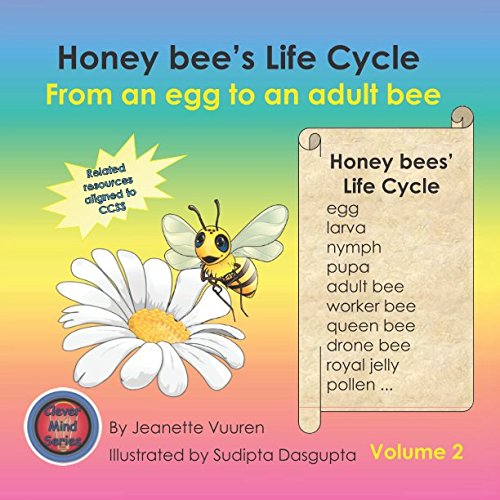 Honeybee's Life Cycle: From an egg to an adult bee (Honeybee Series ...