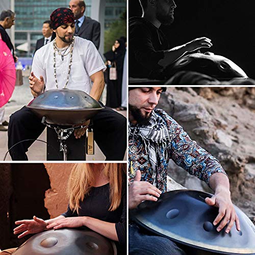 Snapklik.com : 9 Notes 22 Inches Professional Handpan In Minor D Hand ...