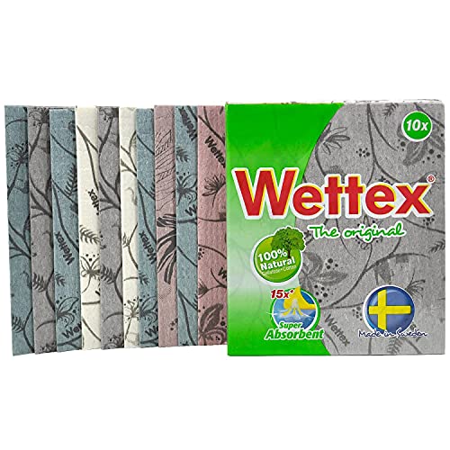 Buy Wettex The Original 10-Pack Swedish Superabsorbent Dishcloth ...