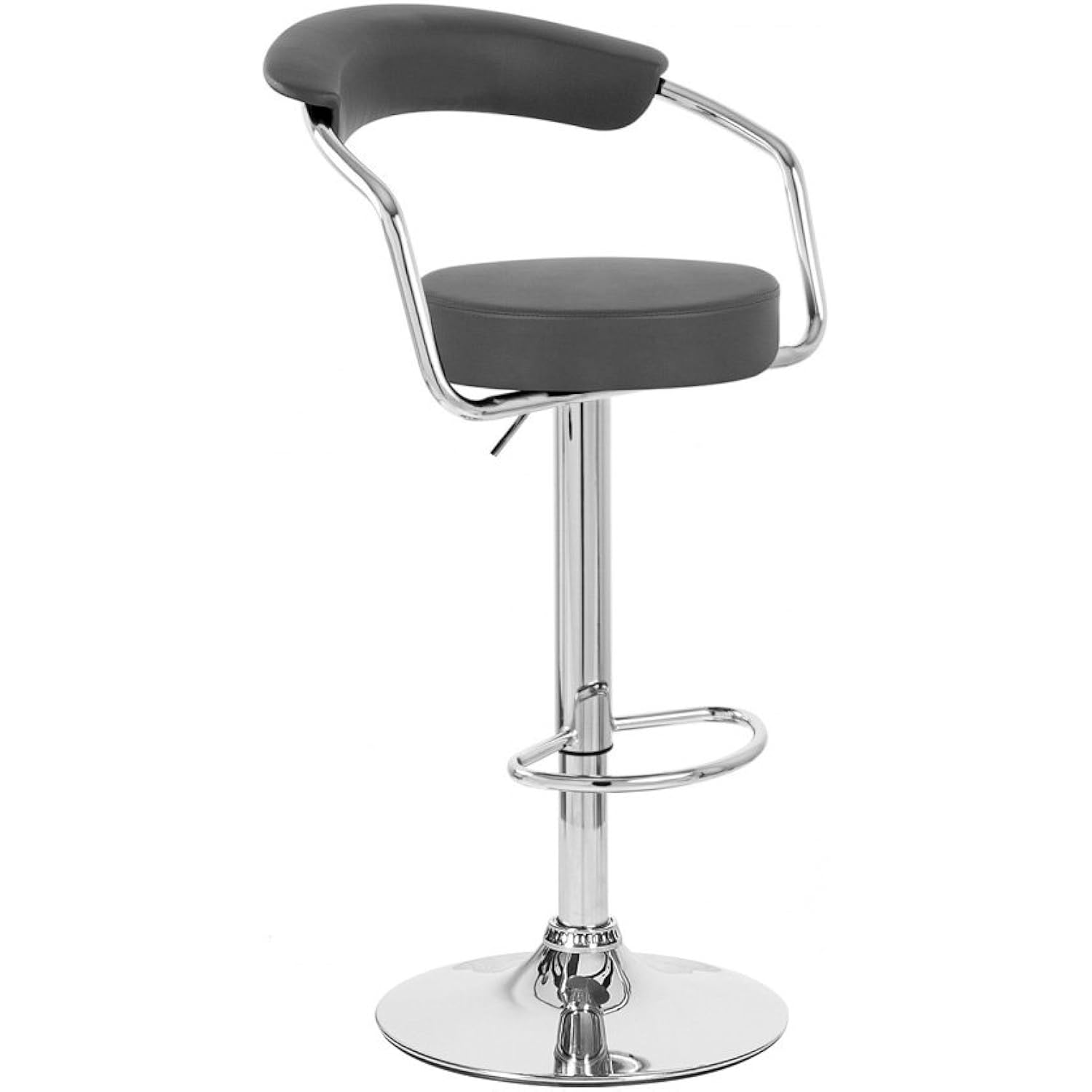 Amazon.com: Modern Home Omicron Adjustable Retro Swivel Stool - Set of ...