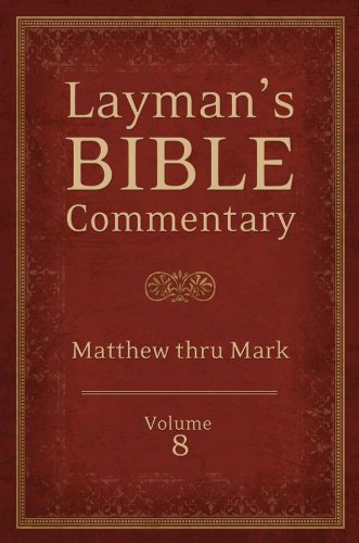 Matthew & Mark (Layman's Bible Commentary): Fair, Ian, Leston, Stephen ...