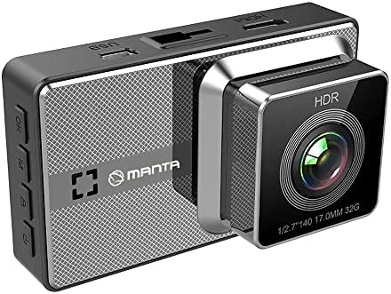 Manta DVR502F - FullHD DVR Car Recorder Dash Cam With Rear View Camera ...