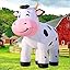 Amazon.com: 6FT Highland Cow Inflatables Christmas Spring, Farm Ranch ...