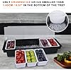 Amazon.com | JUSINGMI Bar Fruit Condiment Caddy With Lid,Bar Garnish ...