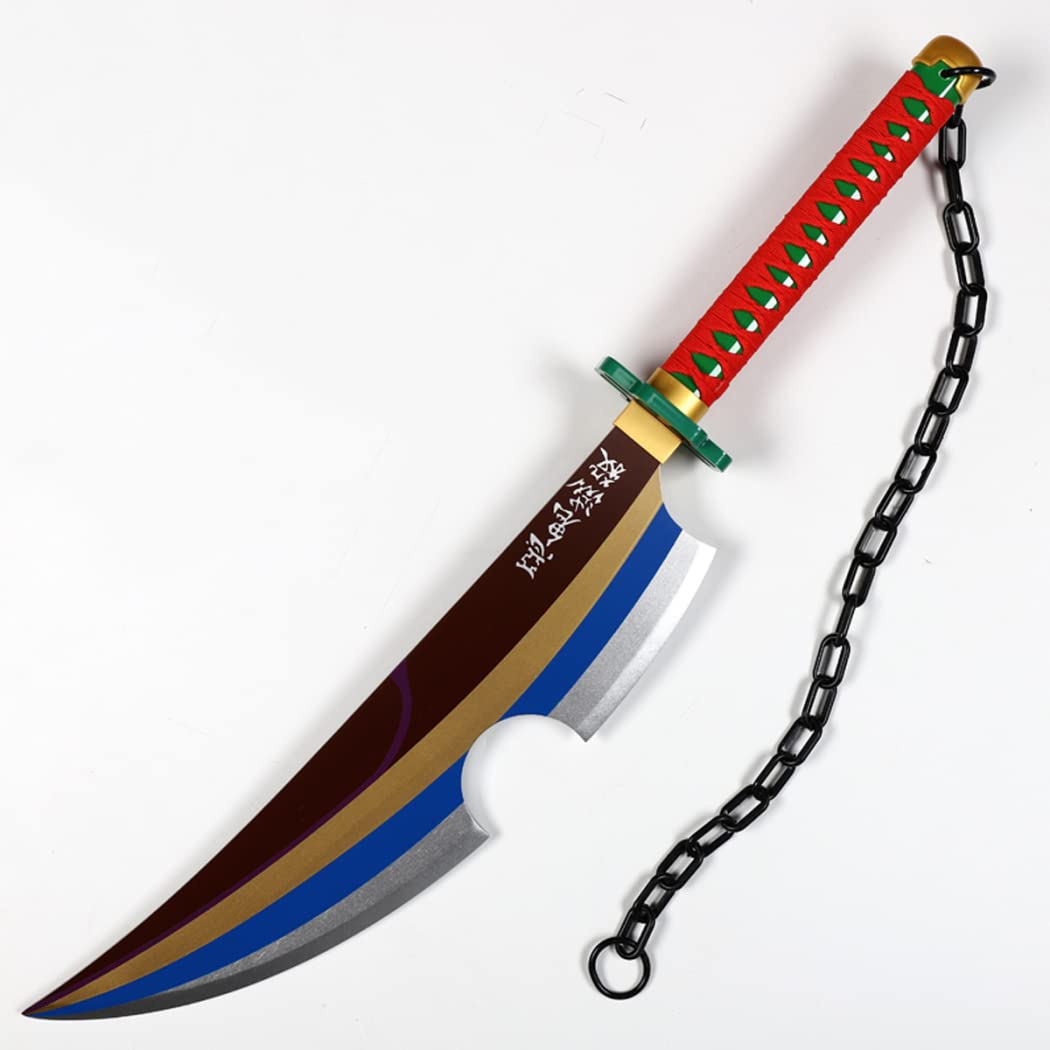Leishent 80cm 31 Machete Knife Toy Demon Slayer Sword Uzui | Desertcart ...