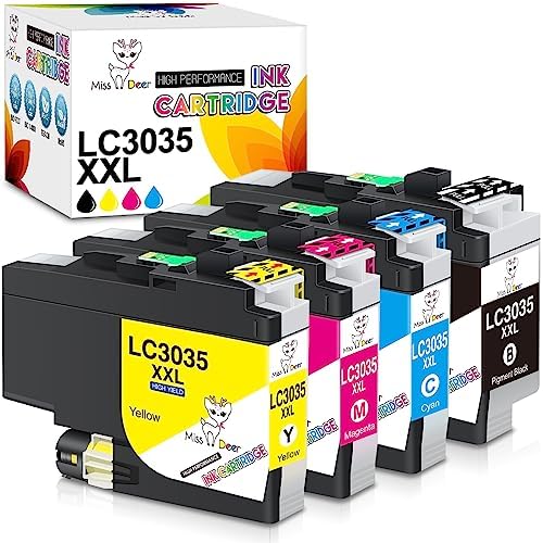 Amazon.com: MS DEER Compatible LC3035 Ink Cartridges Replacement for ...