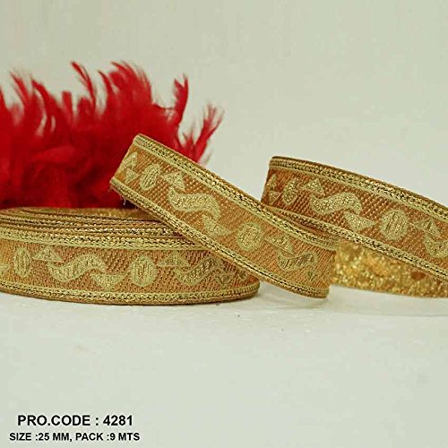 Nilesh Saree Border (4281_25MM) : Amazon.in: Clothing & Accessories