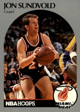 Amazon.com: 1990-91 Hoops #171A Jon Sundvold/(First series) NBA ...