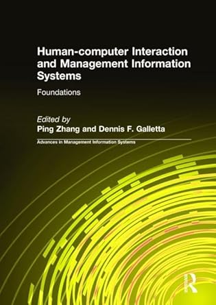 Amazon.com: Human-computer Interaction and Management Information Systems: Foundations ...
