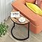 Amazon.com: Tribesigns 2-Tier End Table Semi Circle, Small Half Round Side Table with Storage ...