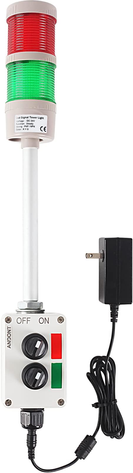 Amazon.com: ANDONT 2 Stack Super Bright LED Andon Tower Lights with ...