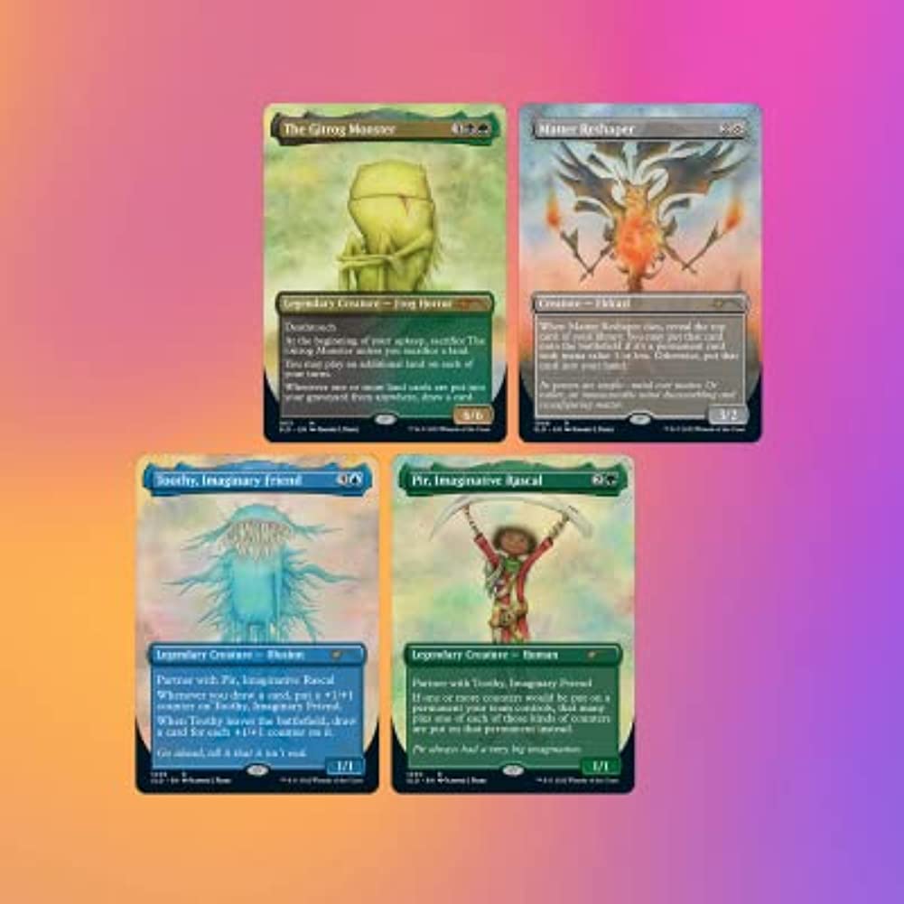 Amazon.com: Magic The Gathering Secret Lair: Imaginary Friends (Non ...