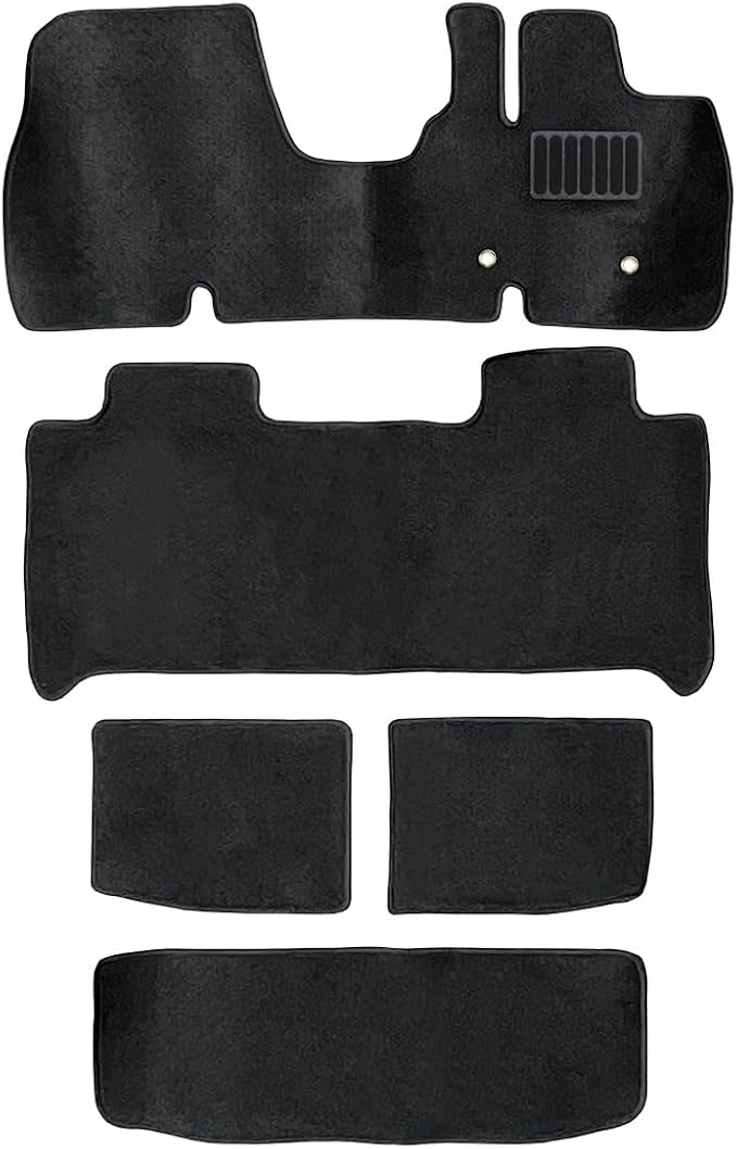 Amazon | WEIMALL ルークス対応 デリカミニ対応 ekスペース対応 ekクロス対応 フロアマット 車 マット フロアマット 7点セット フロント 後部座席 ラゲッジ 厚さ5mm ...