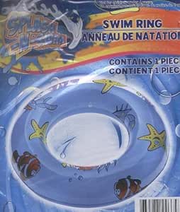 Amazon.com: Splash-N-Swim Blue Swim Ring Nemo, Starfish, Crab, Age 4 ...
