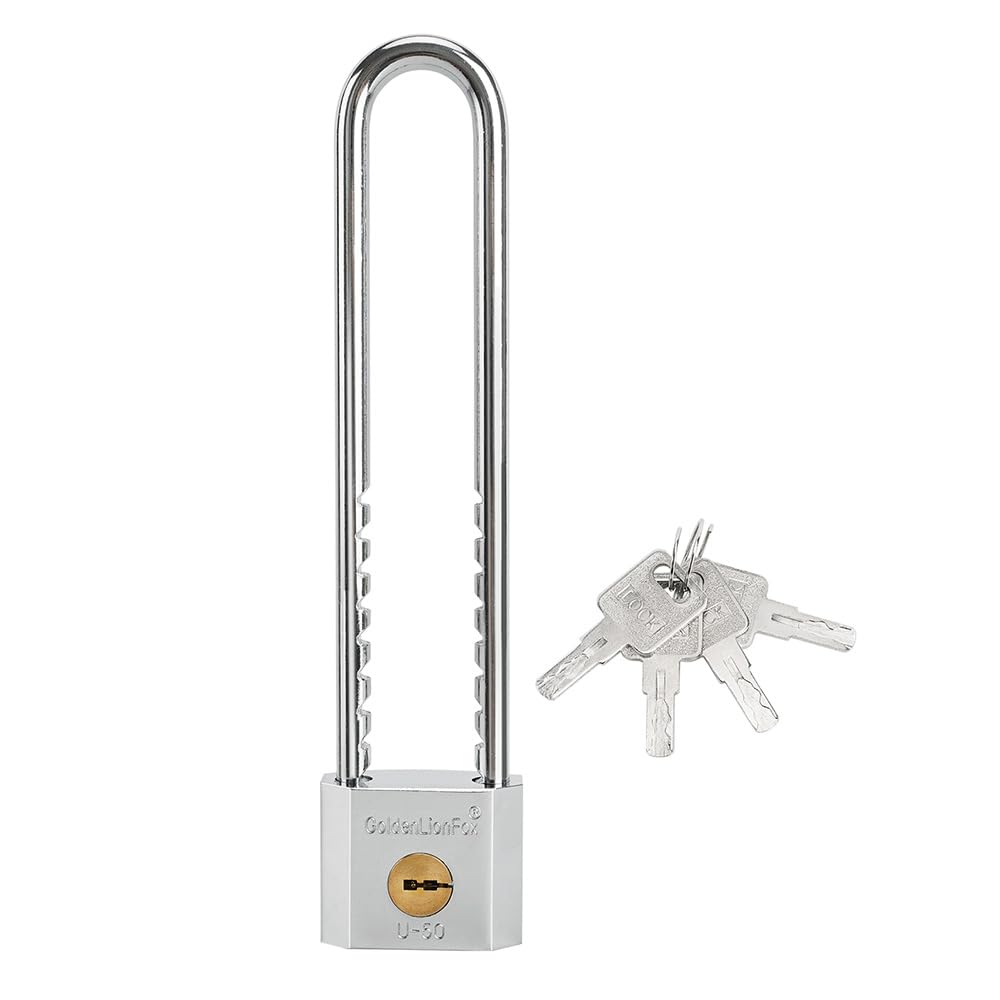 Long Shackle Padlock - Long Shackle Padlock - Laminated Steel ...