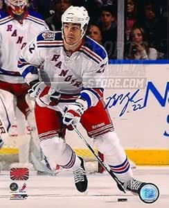 Amazon.com: Brian Boyle New York Rangers Signed Autographed Away Action ...