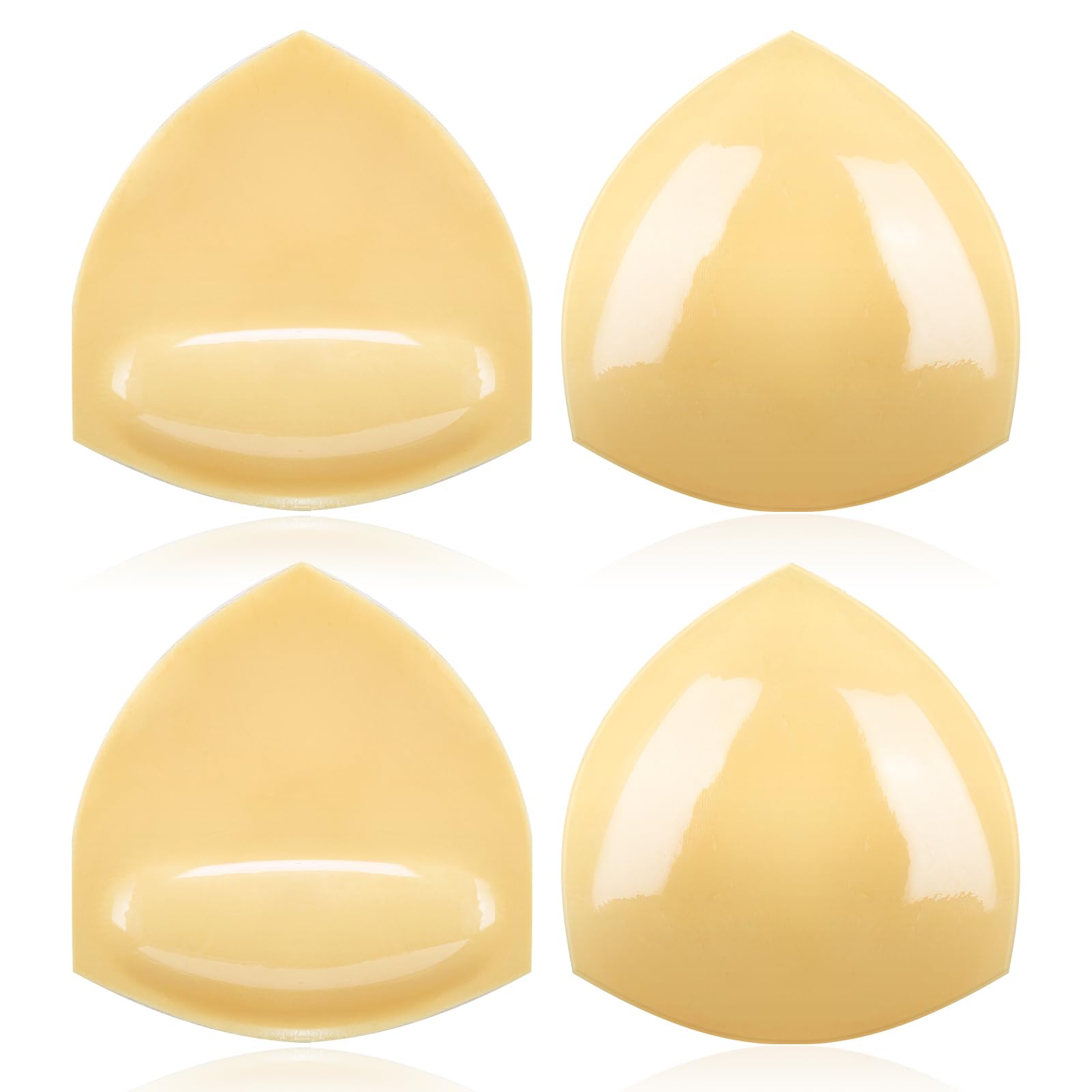 SERMICLE Both Sides Sticky Bra Inserts 2 Pairs - Self Adhesive Boob ...