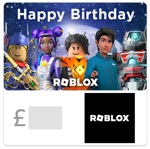 Roblox Gift Card (Birthday) [Includes Free Virtual Item] [Redeem ...