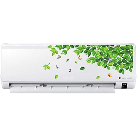 Decals Creation™ AC Sticker Floral Split Ac Stickers Air Conditioner ...