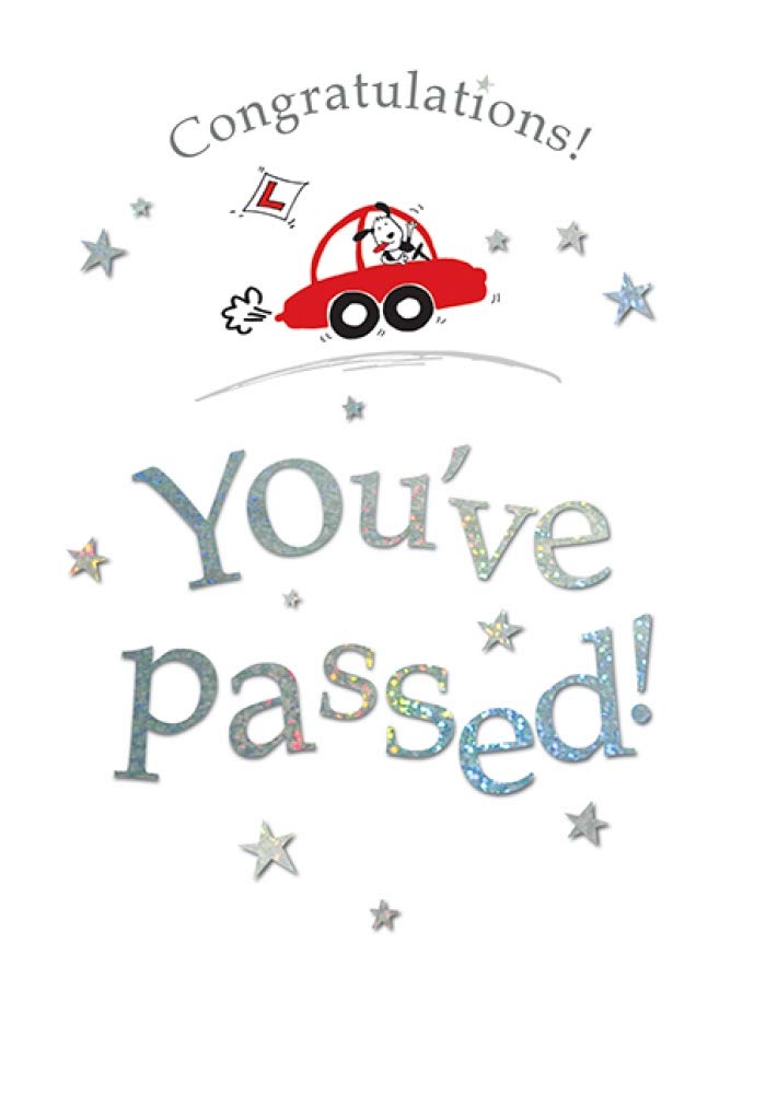 Piccadilly Greetings Whimsical Occasion Card Congratulations Driving ...