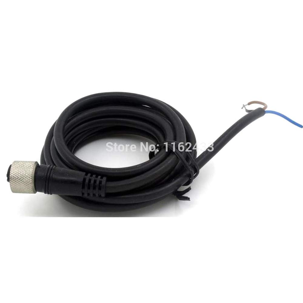 Amazon.com: FSC12-FS-3 M12 Sensor Connector 4 pins 3 Wires Straight ...