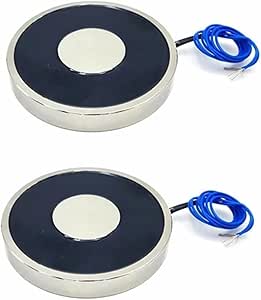 Amazon.com: Solenoid Electromagnet Wireless Remote Control 12V Cylinder ...