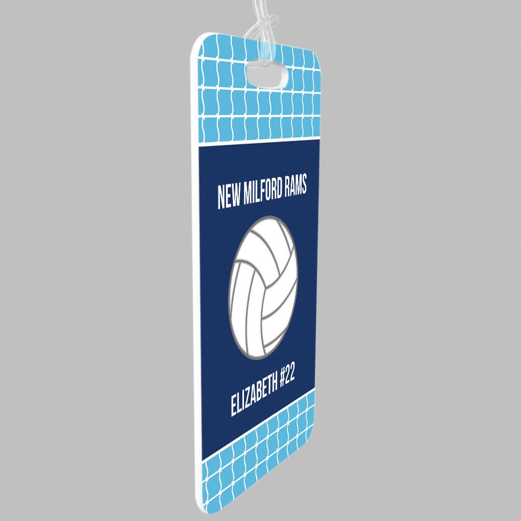 Volleyball Custom Luggage Tags Personalized Tennis Luggage Tags And