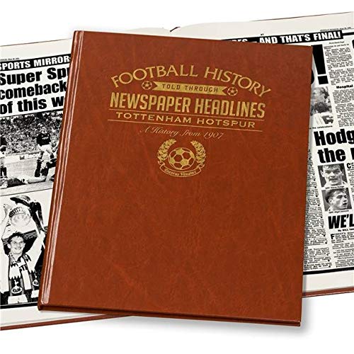 Tottenham Hotspur Football History Personalised Newspaper Book: Amazon ...