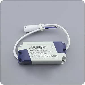 LED Driver 3-24W Constant Current 300mA High Power AC 90-265V Connector ...